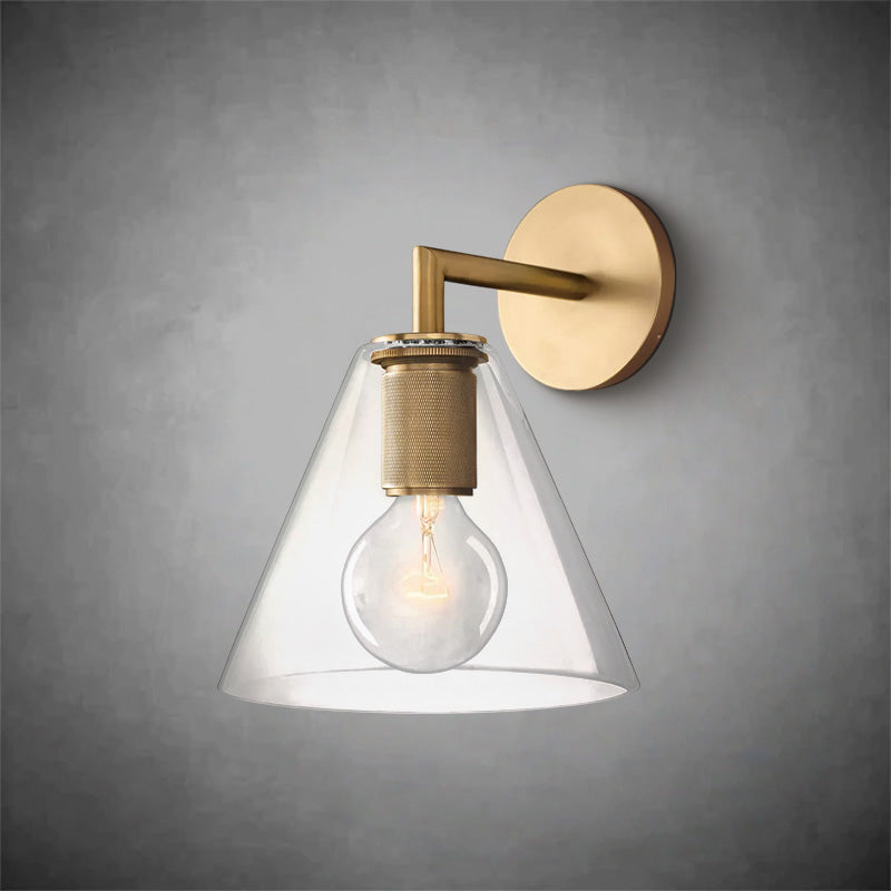 Utilitaive Funnel Shade Sconce